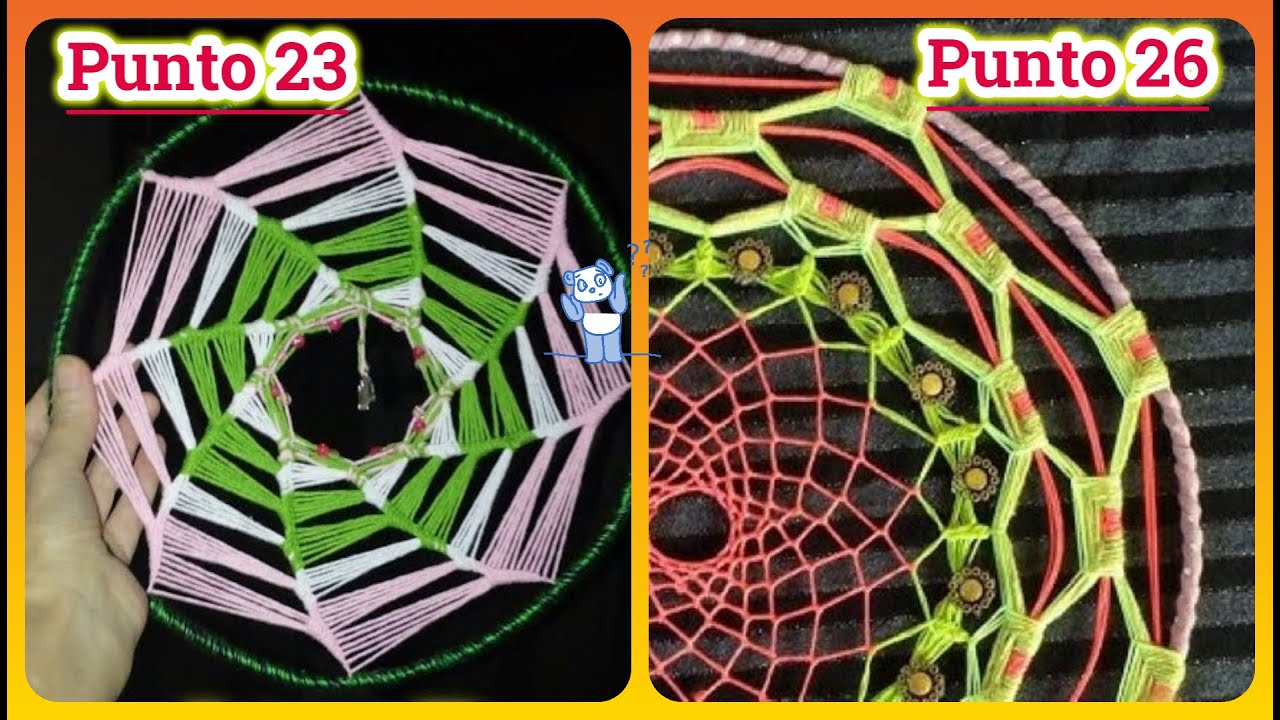 ️ 15- ¿Cual Te Gusta Más PUNTO 23 o 26? Recopilación de Puntos p/ Atrapasueños 👍 @LUZiARTE - YouTube