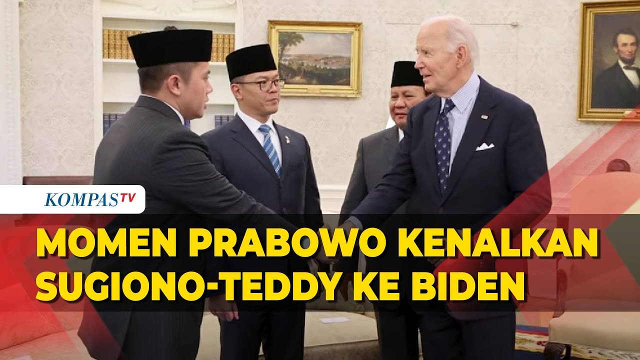Momen Presiden Prabowo Kenalkan Menlu Sugiono hingga Mayor Teddy ke Joe Biden di Amerika Serikat ...