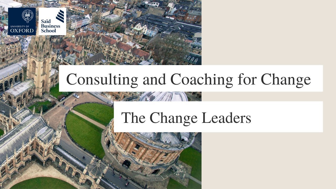 Consulting and Coaching for Change | The Change Leaders - YouTube