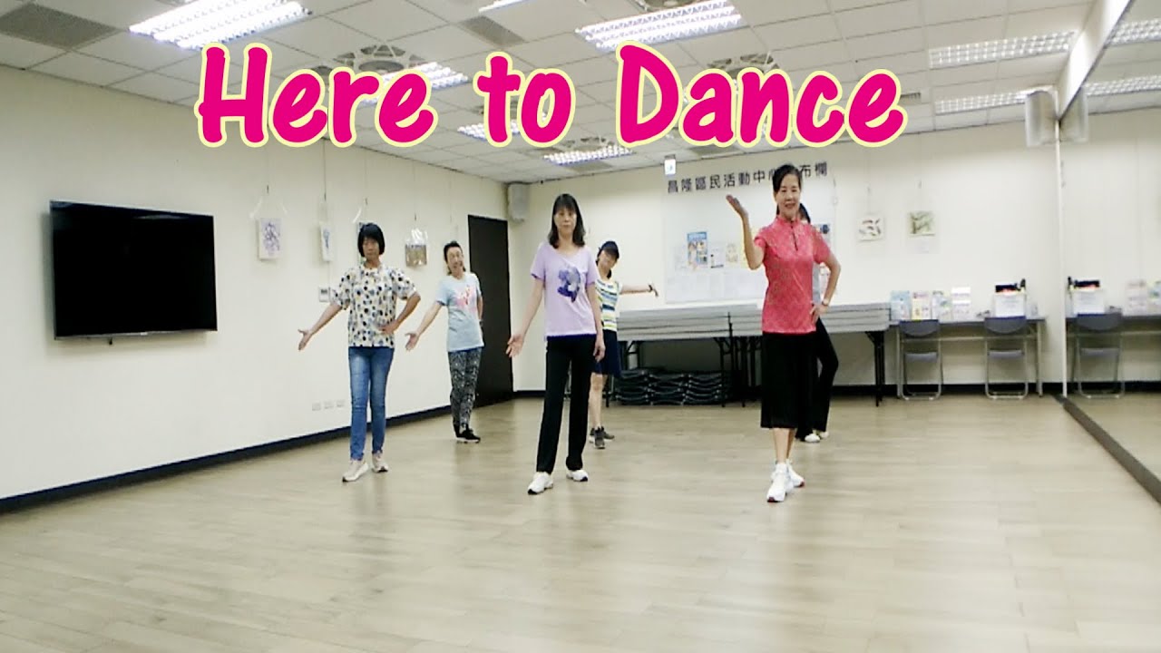 Here to Dance - Line Dance - YouTube