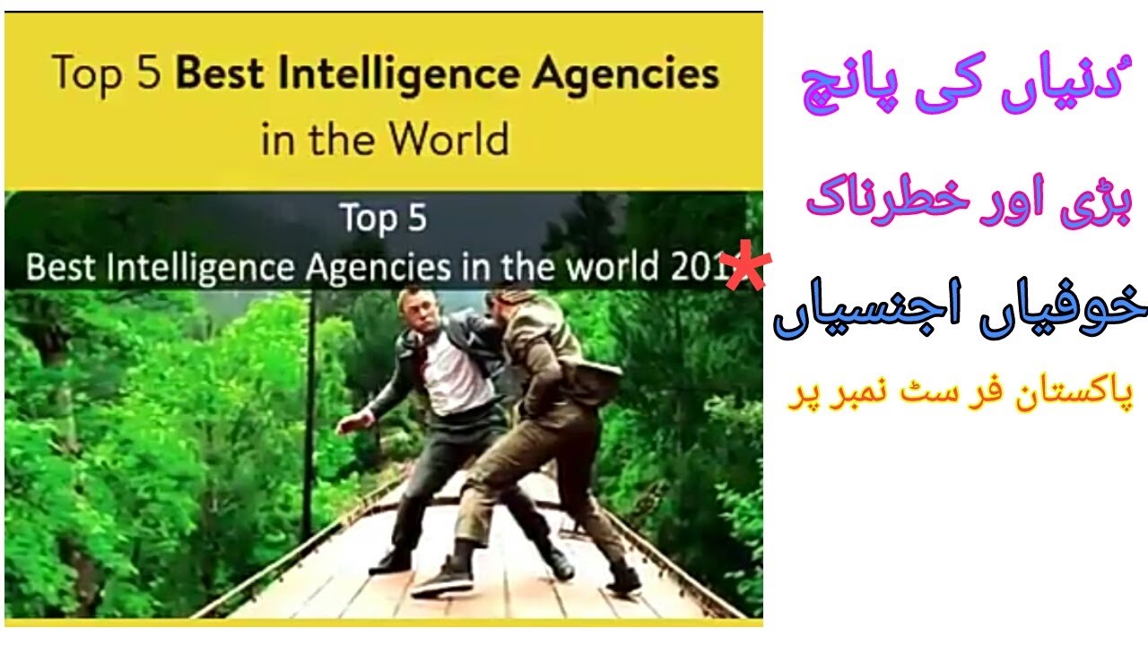Top 5 intelligence Agencies in the world - YouTube