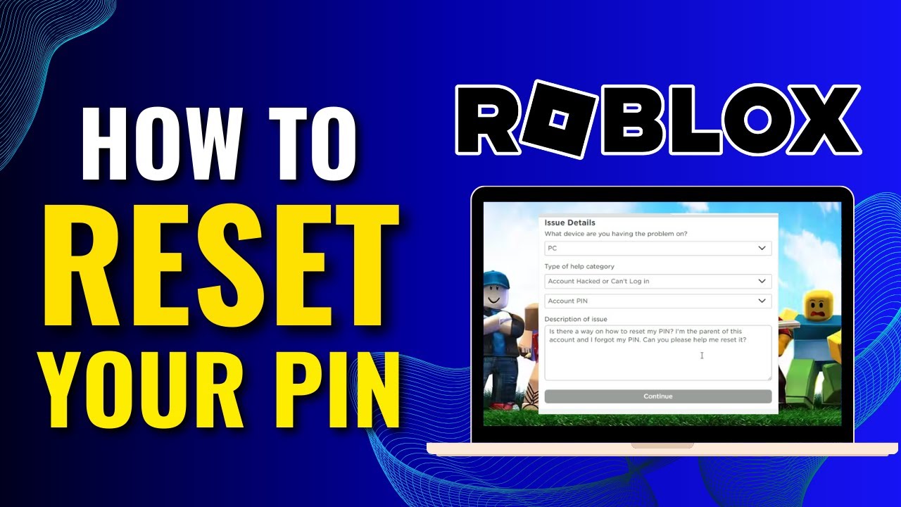 How to Reset Roblox Pin on PC & Laptop - 2024 - YouTube