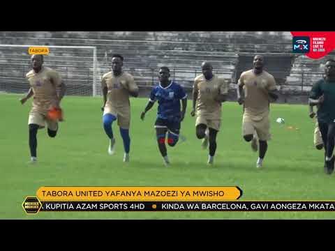 Mazoezi ya mwisho ya Tabora United ikiisubiri Simba - YouTube