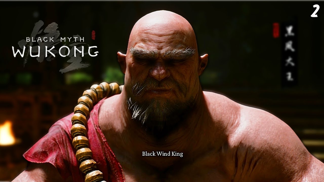 Black Wind KIng Boss Fights | Black Myth: Wukong Full Playthrough Game ...