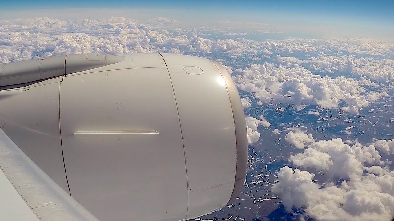 Japan Airways Flying Over Siberia at 35,000 Feet. (HD) (GoPro) - YouTube