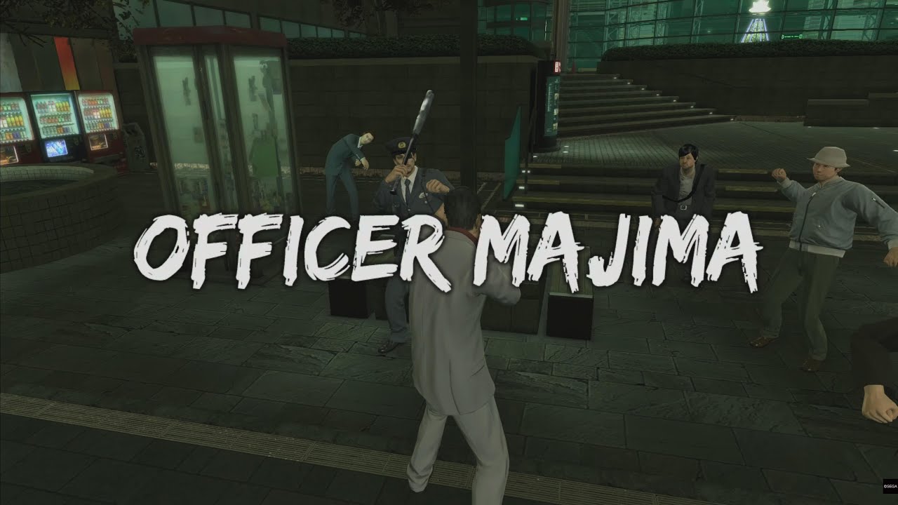 YAKUZA KIWAMI | Boss Battle - Goro Majima Everywhere - Police Officer ...