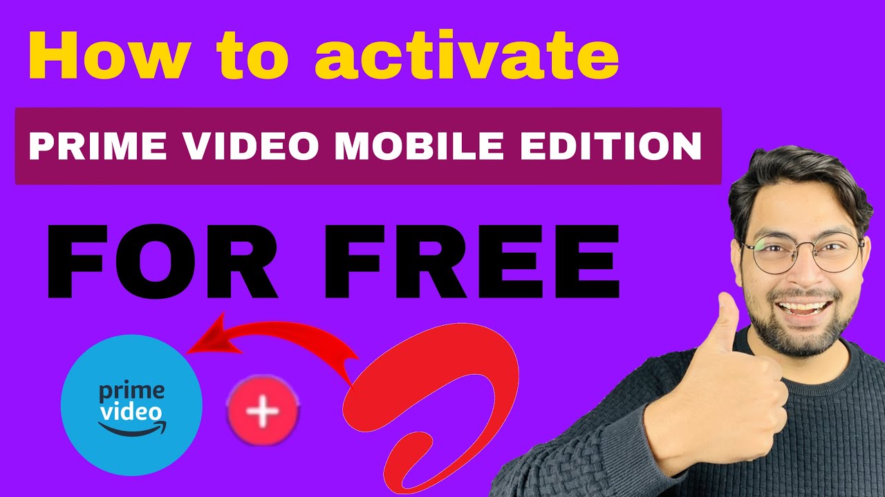 How to activate amazon prime video airtel offer | Activate Prime Video ...