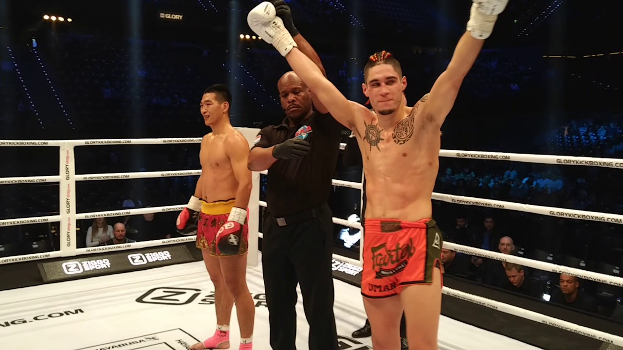 Omar Moreno wins at GLORY 49 Rotterdam - YouTube