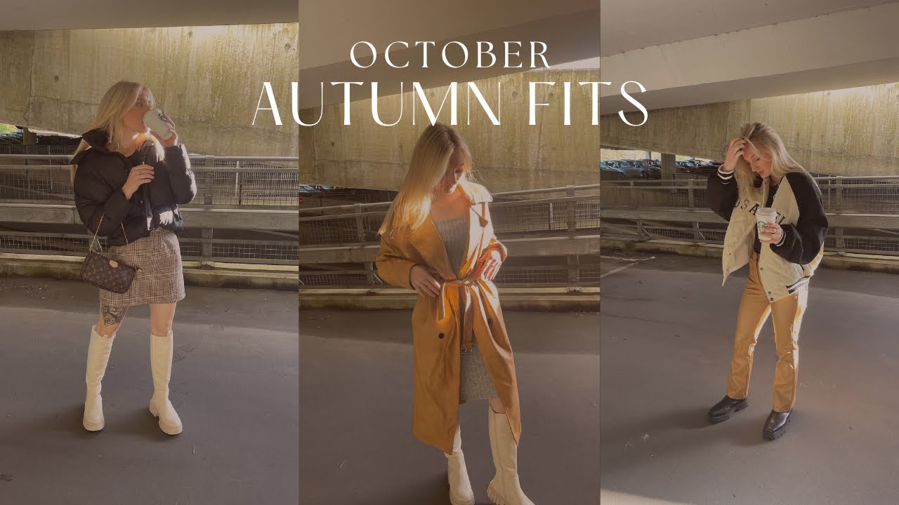 Autumn fits || October 🍁 - YouTube