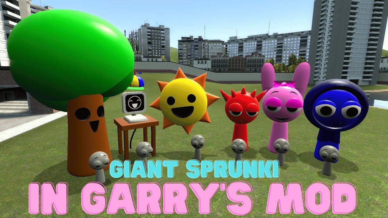 CREATE GIANT SPRUNKIS IN GARRY'S MOD | Sprunki Incredibox - YouTube