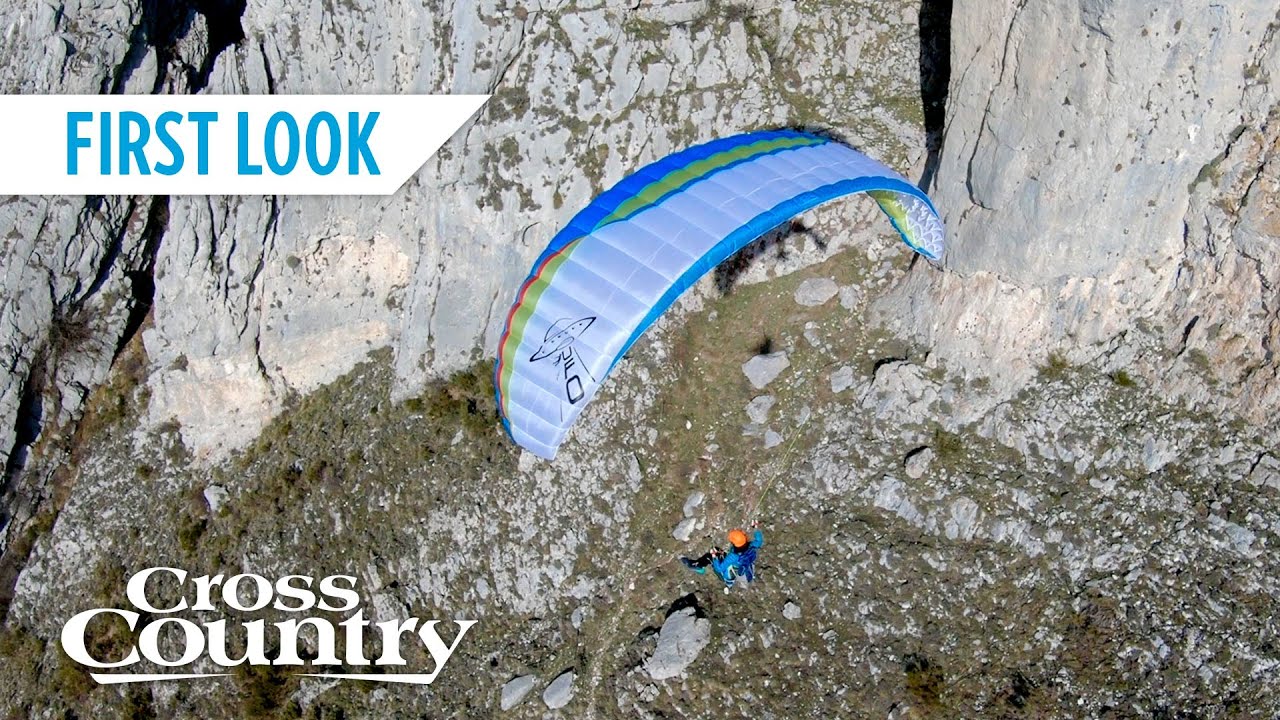 First Look: AirDesign's UFO single-skin paraglider - YouTube
