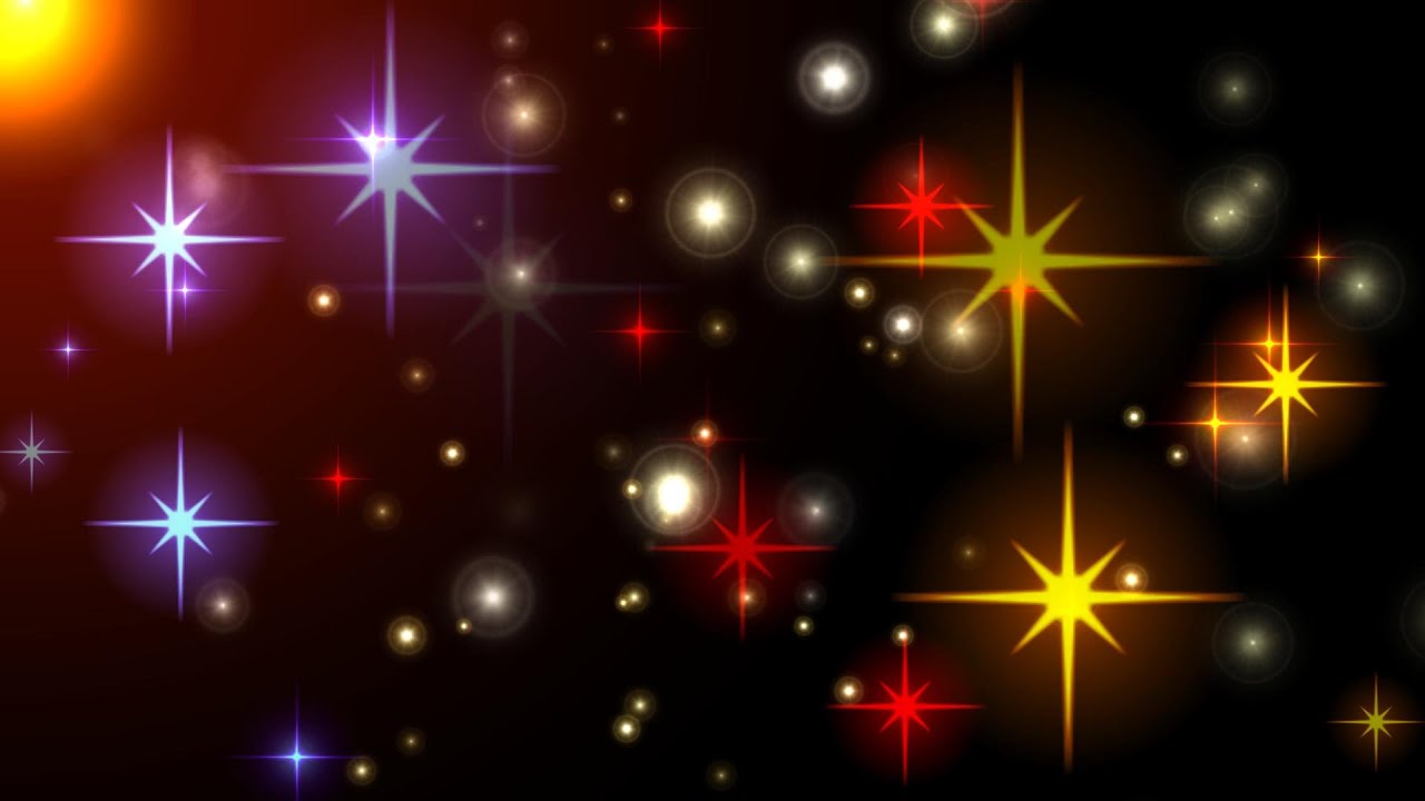 Stars video effect | Light effect | Video effects | New color light ...