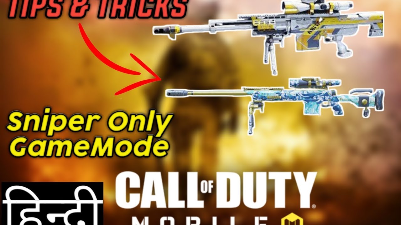 Playing Sniper Only Game Mode Cod | Sniper Tips and Tricks Cod | Call ...