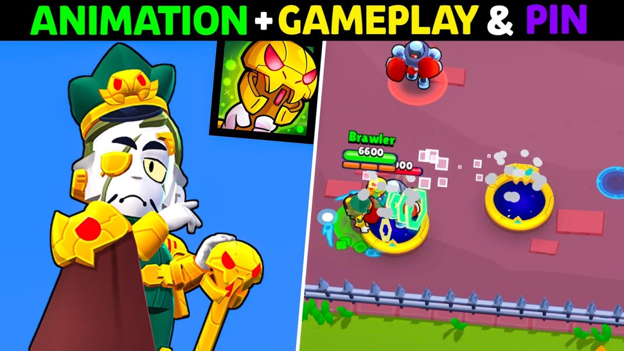 Brawl Stars Gigantophis Gray Gameplay, Animation, Cost, Pin & Player Icon - YouTube