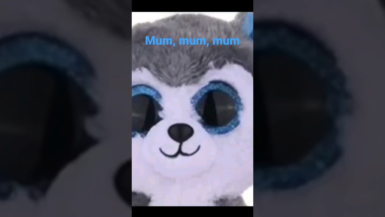 mum, mum, mama, mummy, mama 😬🙄😅 beanie boo ai animation #shorts # ...