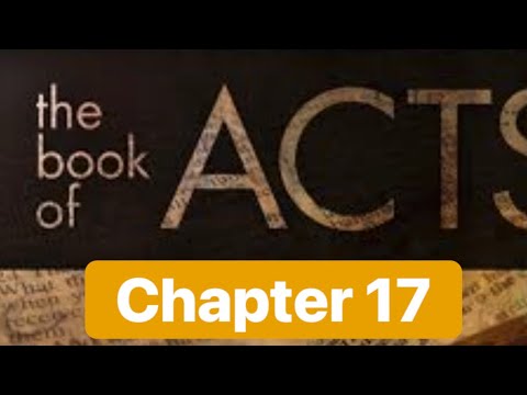 Acts : Chapter 17 - YouTube