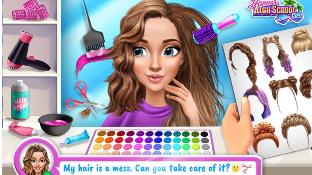 Fun Girls Makeup Game - "The Hot Summer Romance: Hannah's High School ...