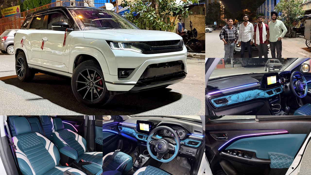 Brezza modified | Uttar Pradesh से आई Brezza Range Rover बन ने | brezza ...