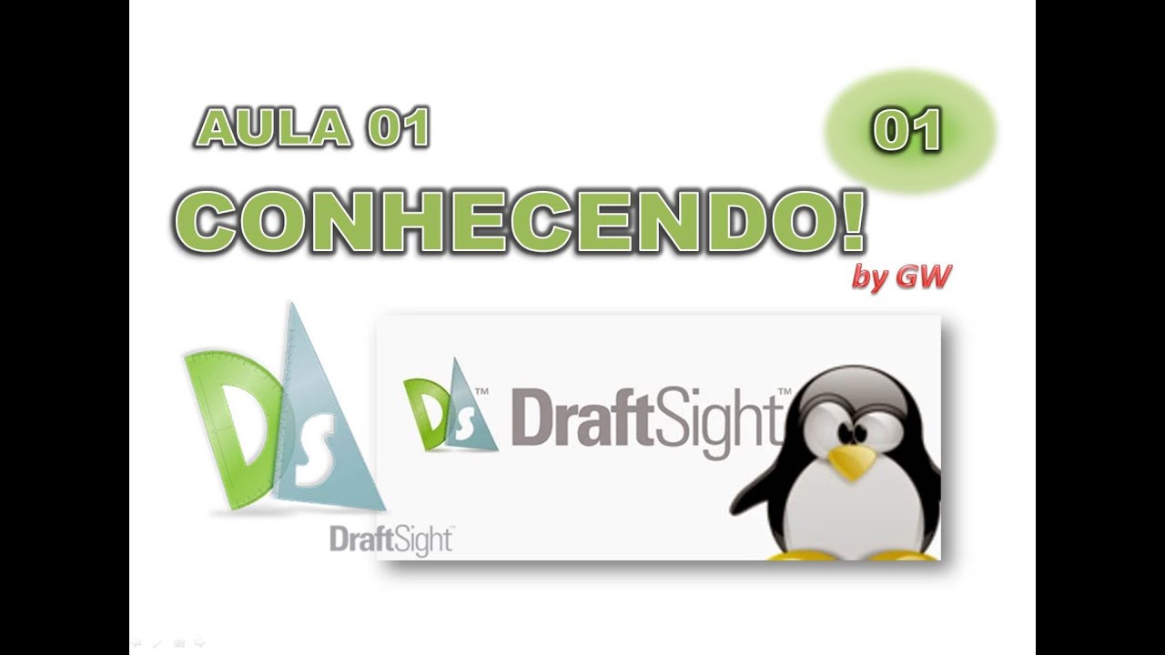 Draftsight | Aula 01 | Como funciona o programa? - YouTube