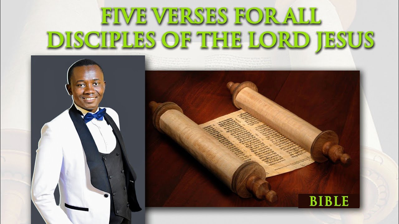 5 Verses For Every Disciple of Jesus Christ - YouTube