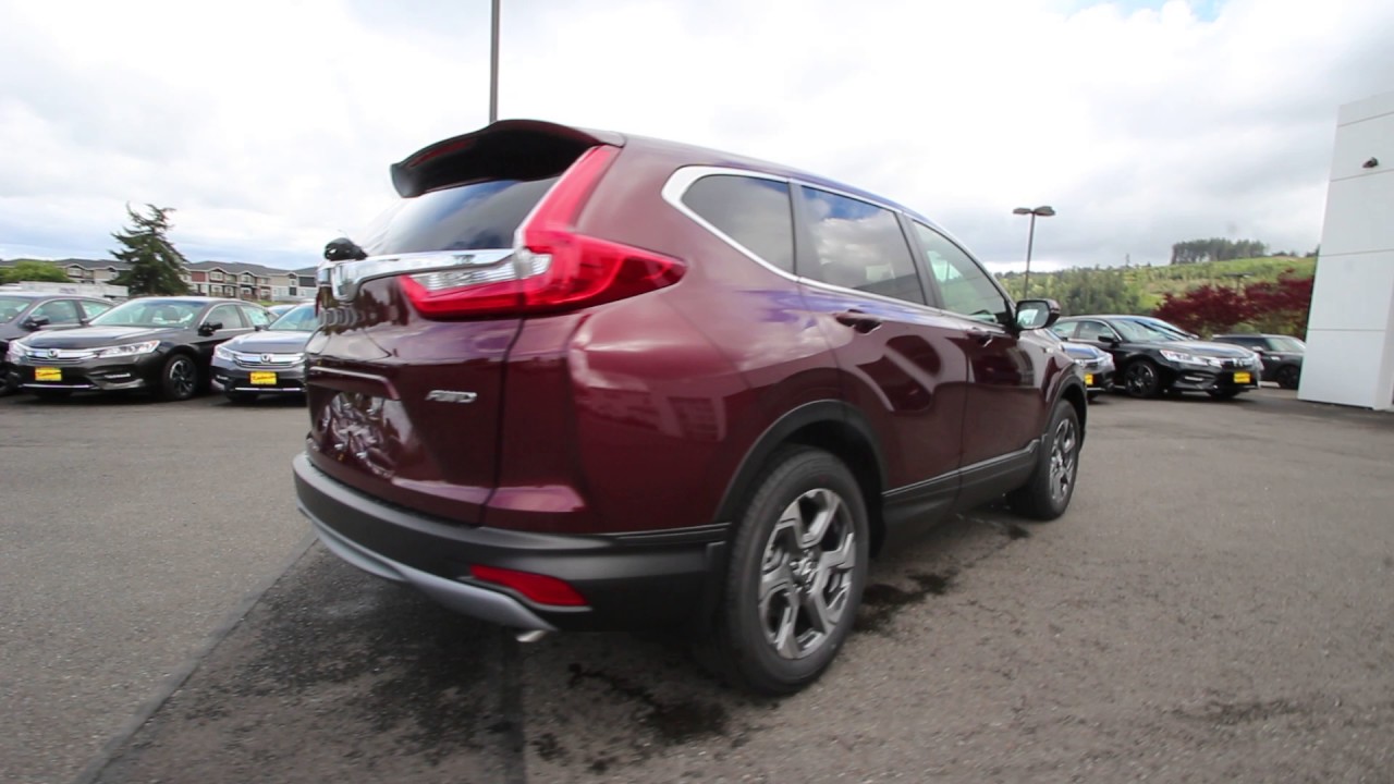 2017 Honda CR-V EX | Basque Red Pearl II | HH639664 | Seattle | Sumner ...