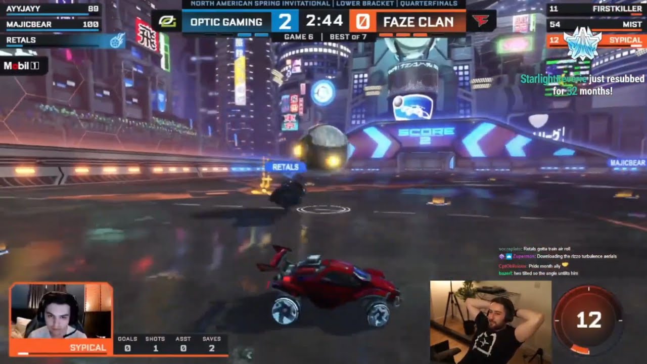 Retals Gets Best Bump in RLCS History - YouTube