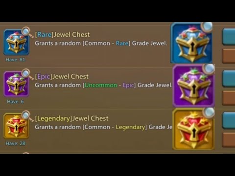 Easy way get jewels..opening 100 jewels chest on new trap acc..lords ...