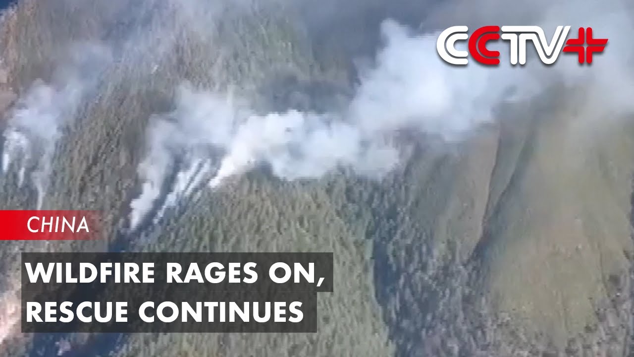 Wildfire Rages on, Rescue Continues - YouTube