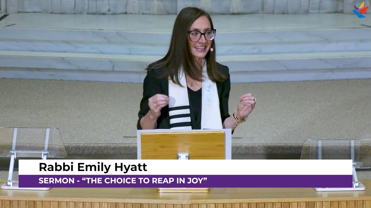 Yom Kippur Morning Sermon | Rabbi Emily Hyatt | High Holy Days 2025/ ...