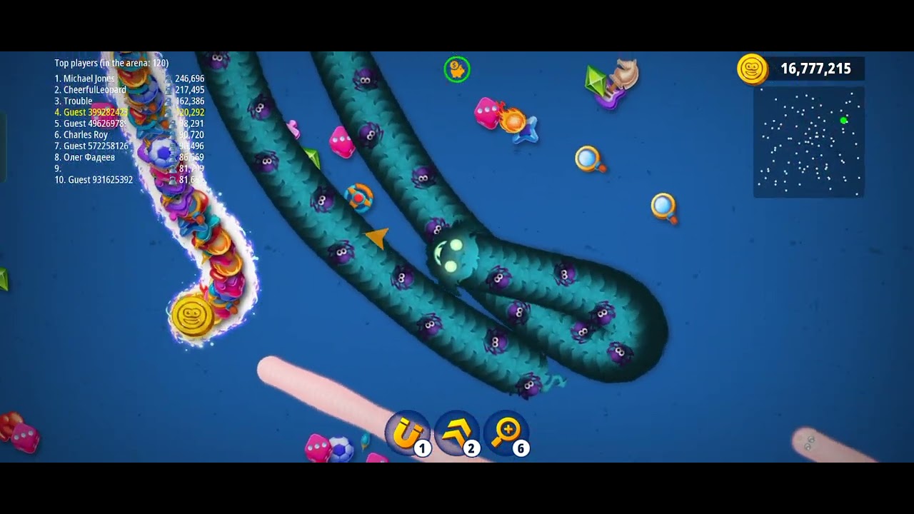 Woremzone Beast Snake game play #gaming #games - YouTube