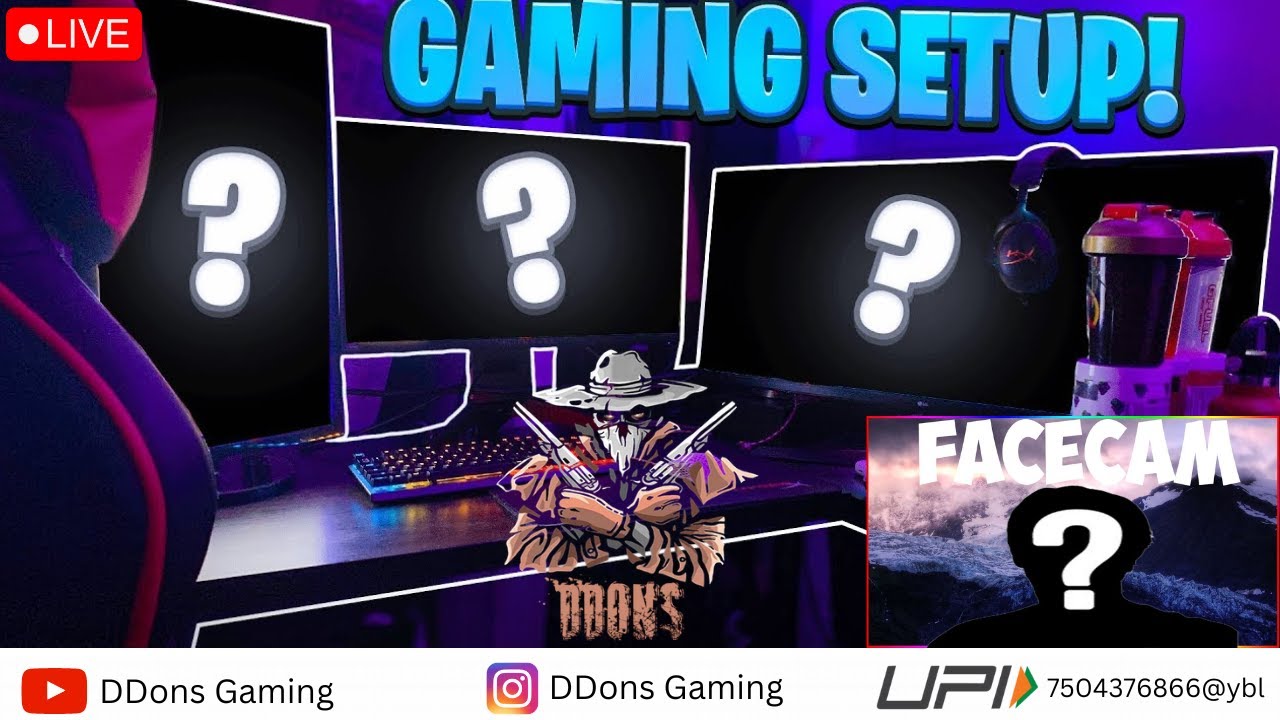 New Gaming Setup ?? Facecam ?? Dream Gaming PC ? - YouTube