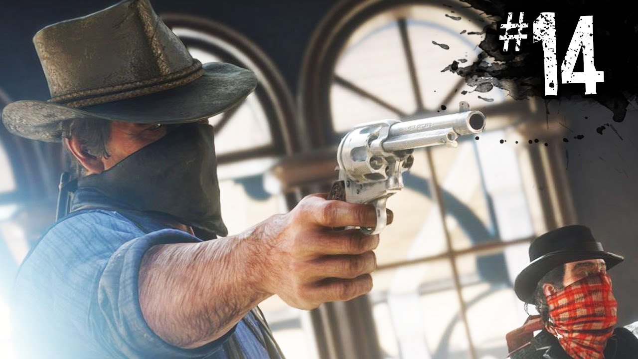 Red Dead Redemption 2 - ROBBING A BANK - Part 14 - YouTube