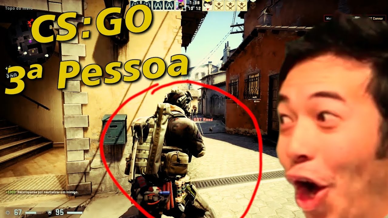 CS:GO em Terceira Pessoa (ft. Ag0ny) - YouTube
