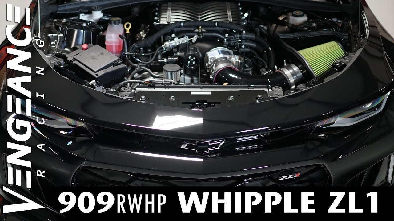 909 RWHP WHIPPLE ZL1 - Vengeance Racing - YouTube