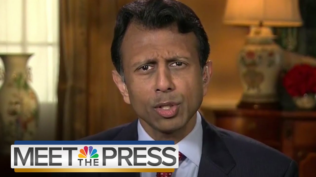Bobby Jindal In Support Of Religious Freedom Law | Meet The Press | NBC ...