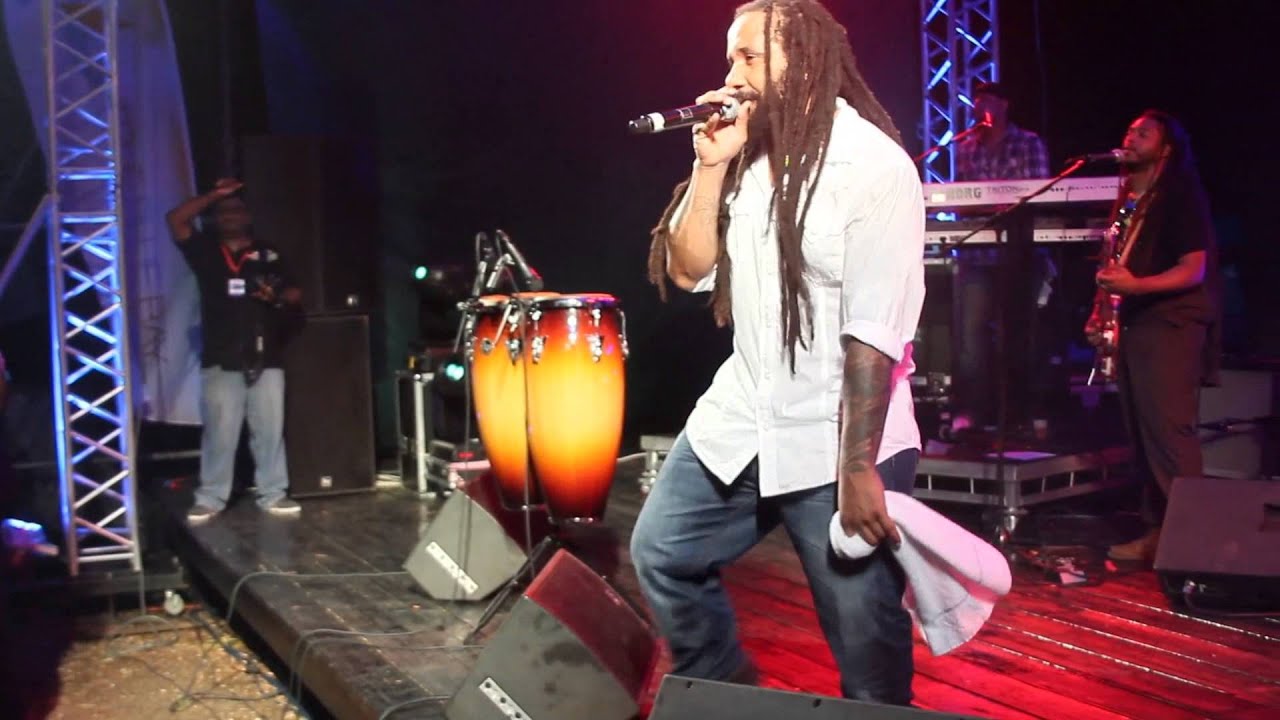 Ky-Mani Marley Live Concert in Carriacou,Grenada 2013 - YouTube