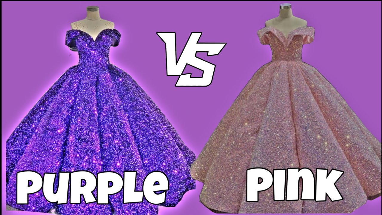 Pink vs purple |choose any one| pick one?? This or that - YouTube