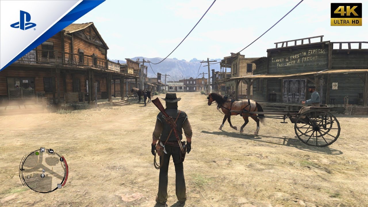 Red Dead Redemption | PS5 PRO | Next-Gen Graphic Upgrade Gameplay | 4K ...