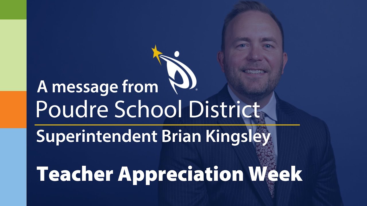 Message from Superintendent Brian Kingsley: Teacher Appreciation Week ...
