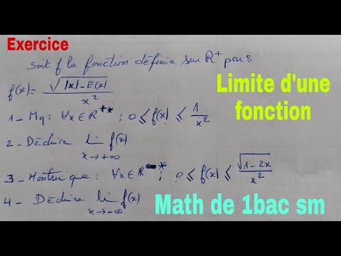 limite dune fonction....partie entiere...math de 1bac sm - YouTube