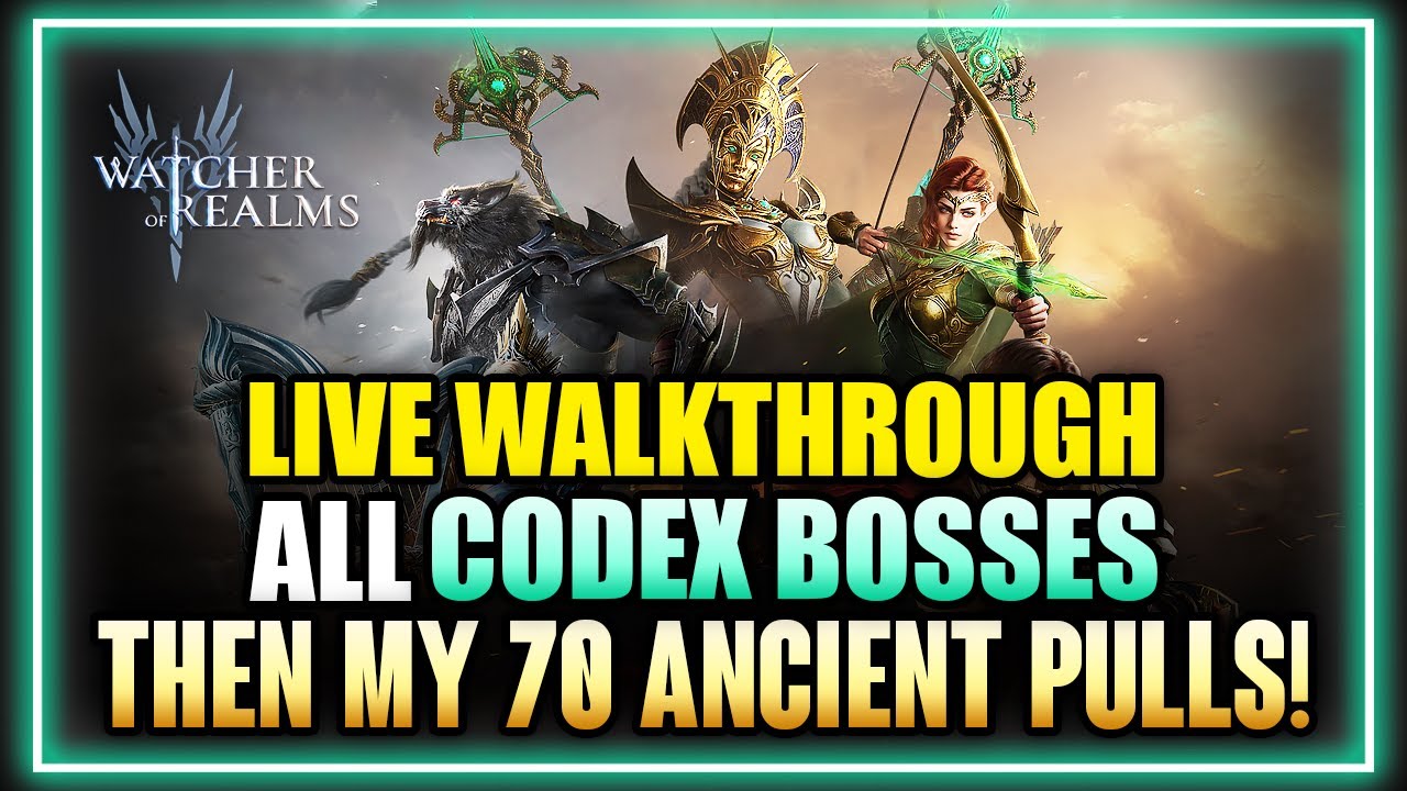 SSS Codex Runs - Titan, Styx, Arbiter - FULL LIVE GUIDE - Then My 70 ...