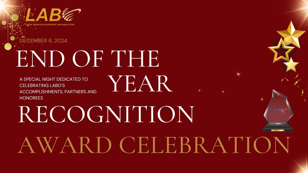 LABO End of the Year Recognition Celebration 2024 - YouTube