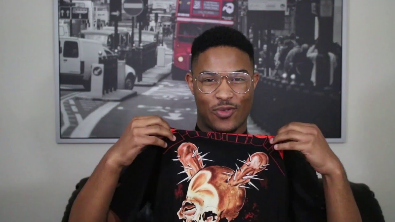 DIY: Deconstructed/ Rock Band Tee Tutorial | TheFashionNewb - YouTube