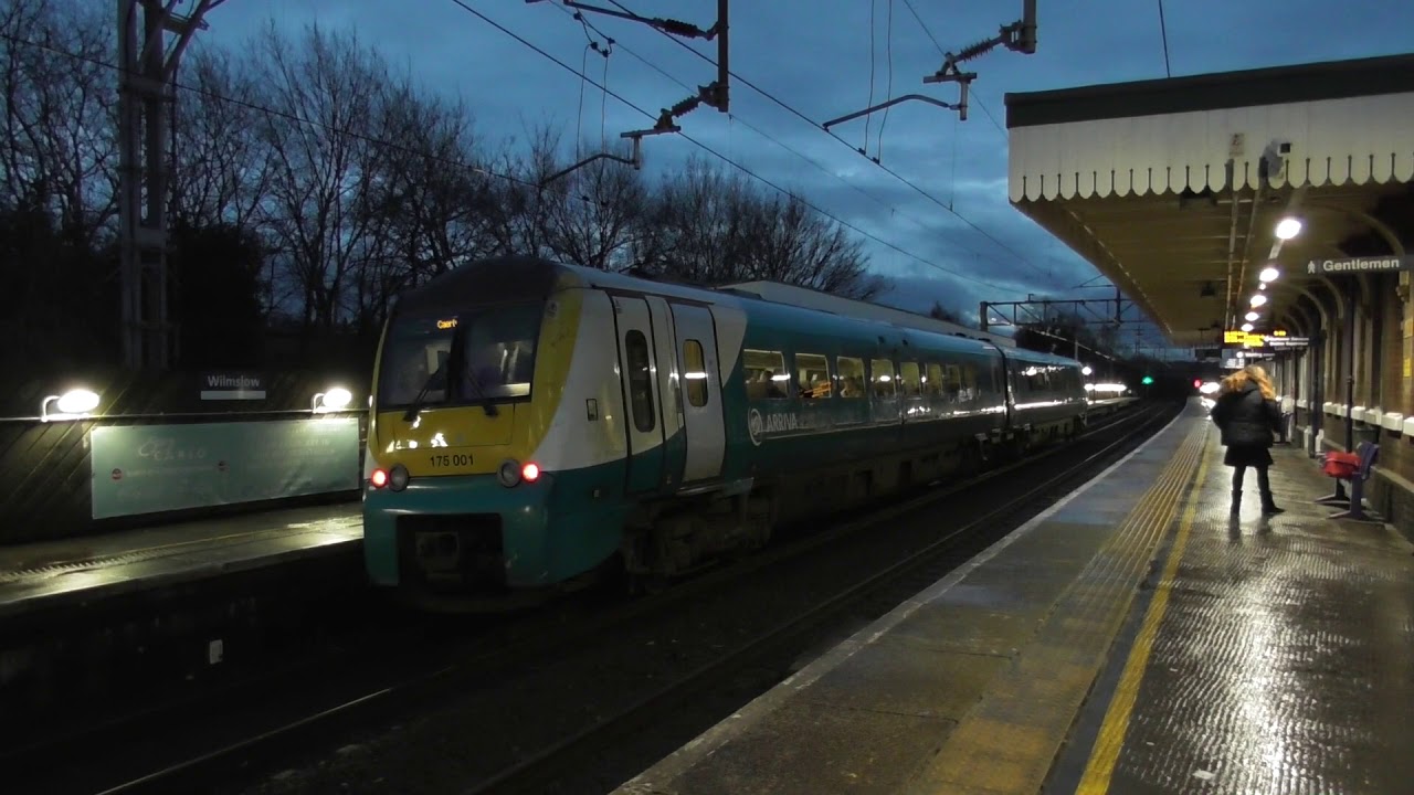 Wilmslow Station 23/1/18 - YouTube