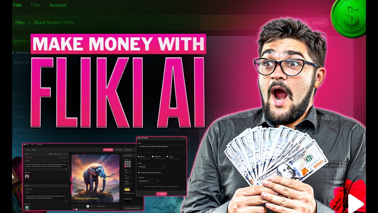 Make Money with Fliki AI – Complete Guide for Beginners - YouTube