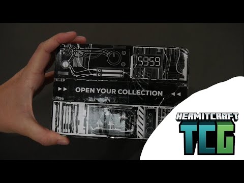 Hermitcraft TCG Booster Boxes Unboxing #creocards - YouTube