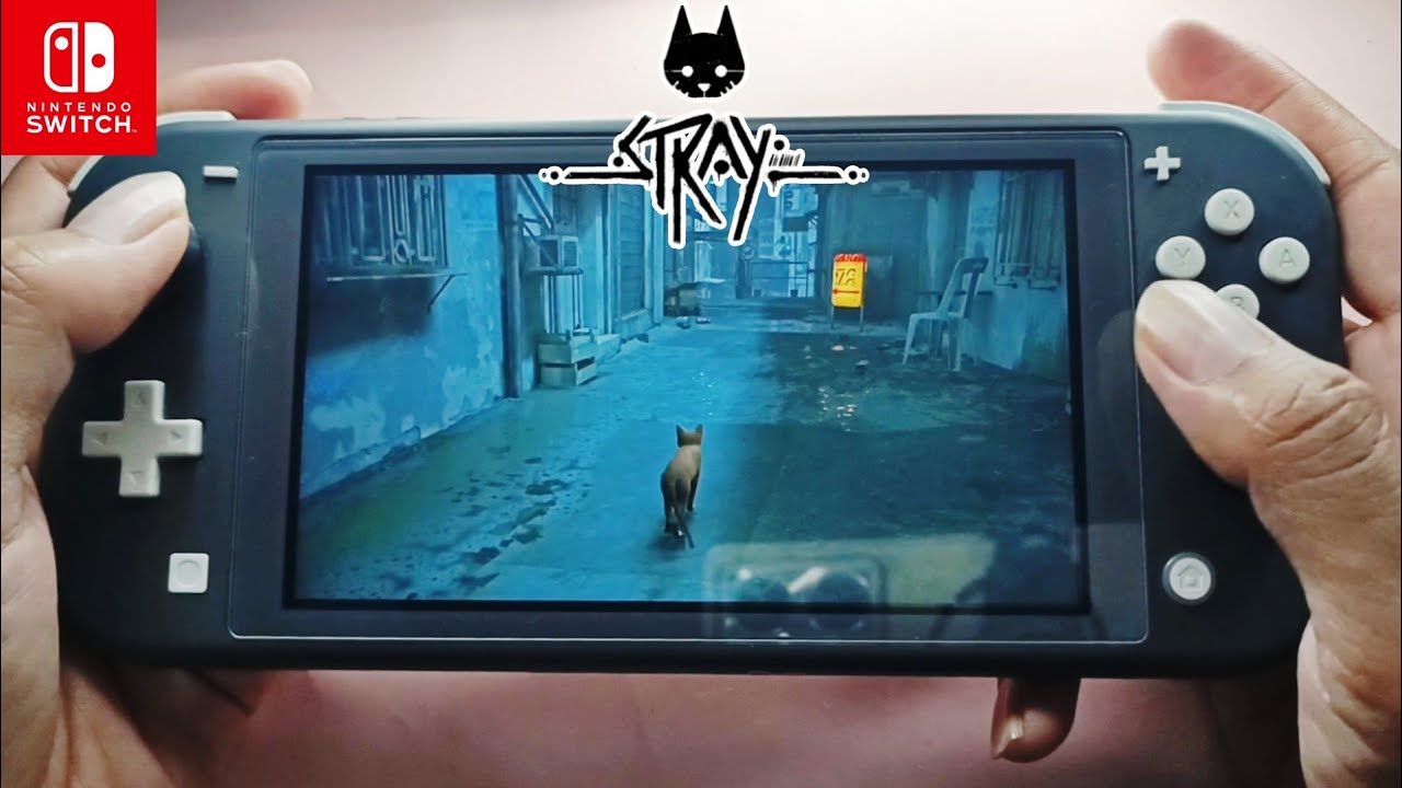 STRAY Gameplay Nintendo Switch Lite - YouTube