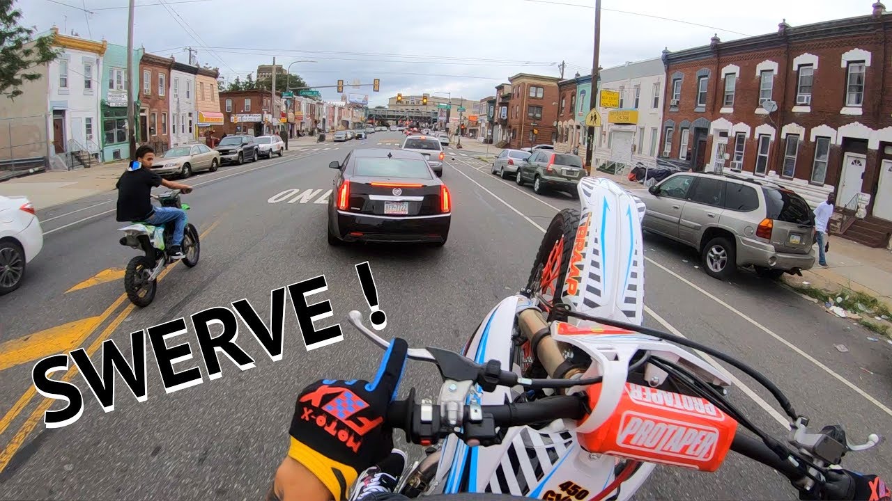 SWERVING CARS ON MY 2019 YZ450F ! | BRAAP VLOGS - YouTube