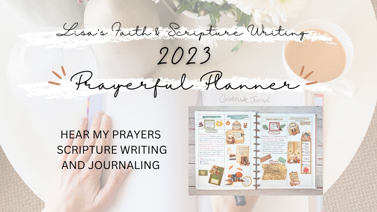 Scripture Writing and Journaling Prompt || Prayerful Planner || Hear My ...
