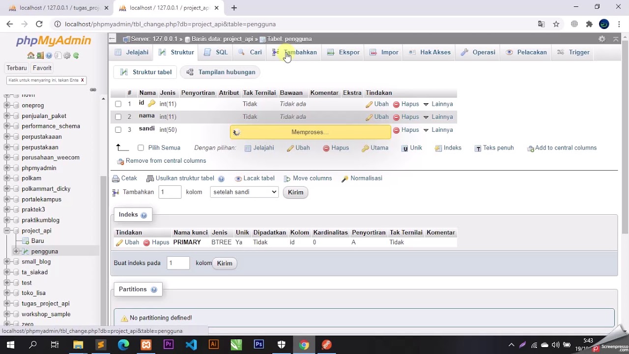 Cara Membuat Form Login API Web Service - YouTube